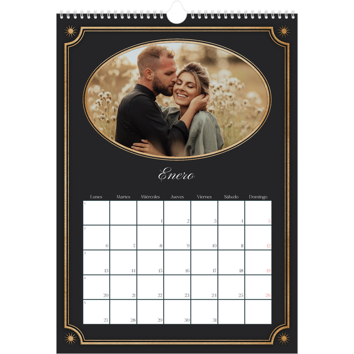 Calendario A3 Vertical de Pared Personalizado con tus Fotos