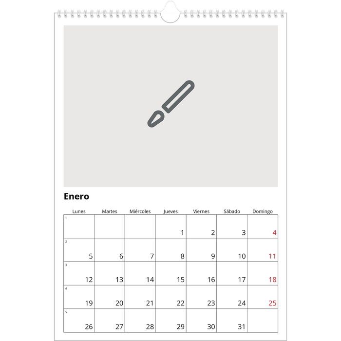 Calendario de Mesa Personalizado con Fotos